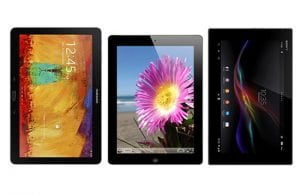 Ipad Air- Comparativa de los mejores tablet de 10 pulgadas